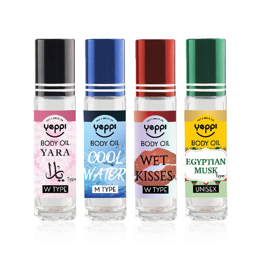 Discover Our Body Oils in 72 Unique Fragrances! – Yeppi